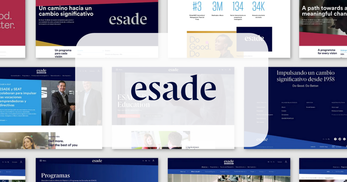 esade - Web development with Drupal | SEIDOR
